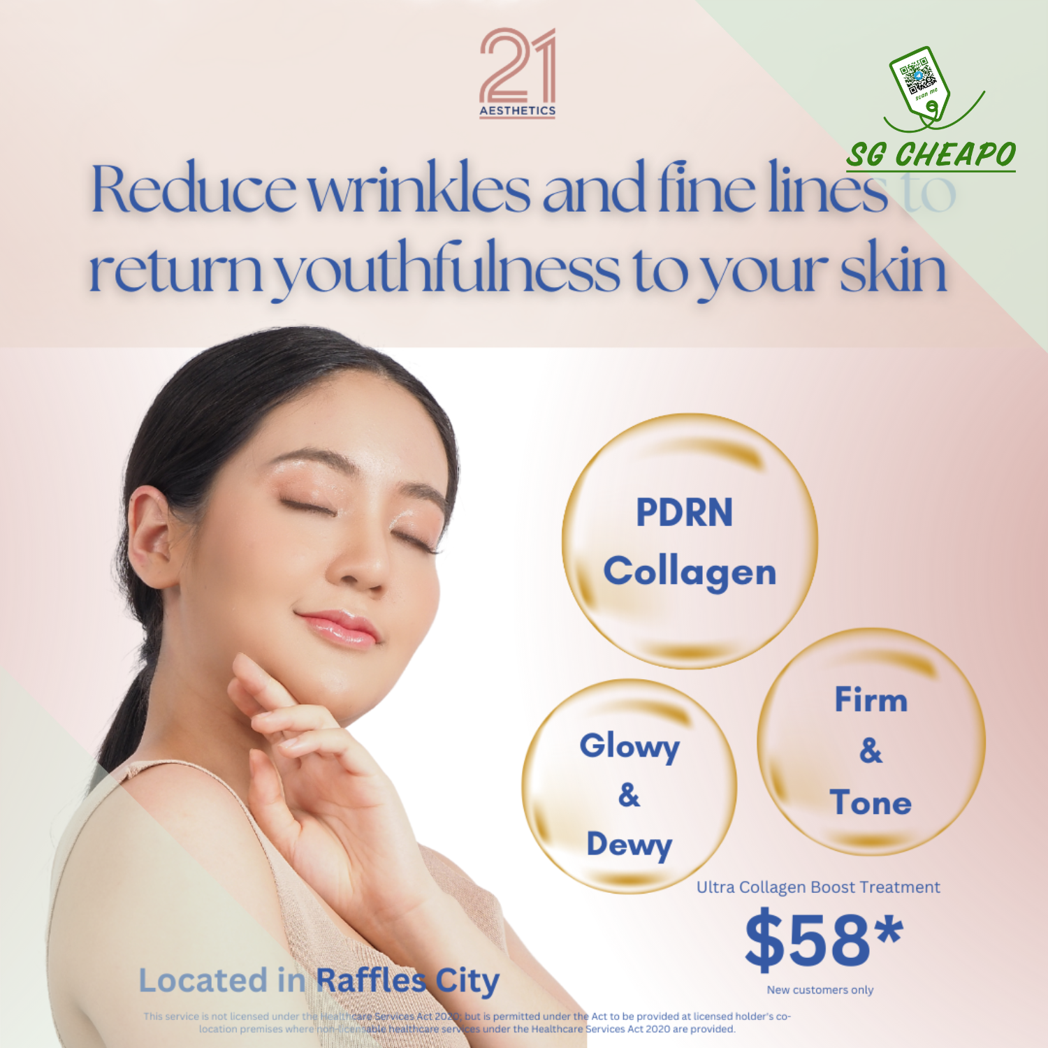 Turn back time with our PDRN Collagen Booster Facial at $58* - sgCheapo