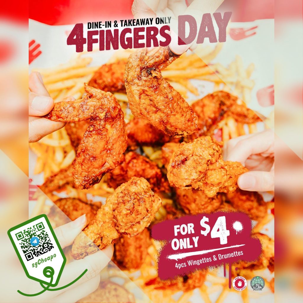 $4 4pcs Korean Crispy Chicken - sgCheapo