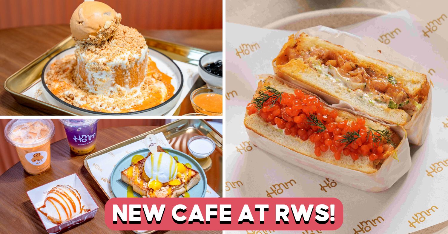 Melbourne-Famous Homm Dessert Opens At RWS With New Savoury Menu - sgCheapo