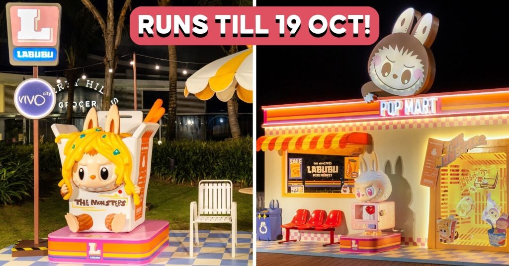 LABUBU Mini Market Pops Up At VivoCity With Giant Installations And ...