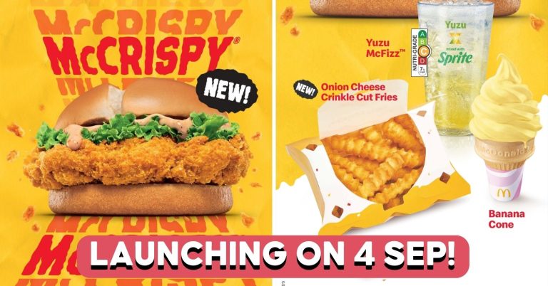 We Tried McDonald’s New McCrispy Burger And Crinkle Cut Fries Before ...